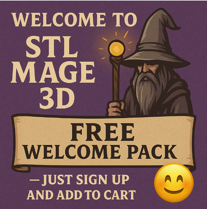 STL Mage 3D – Welcome Pack – STL Mage 3D